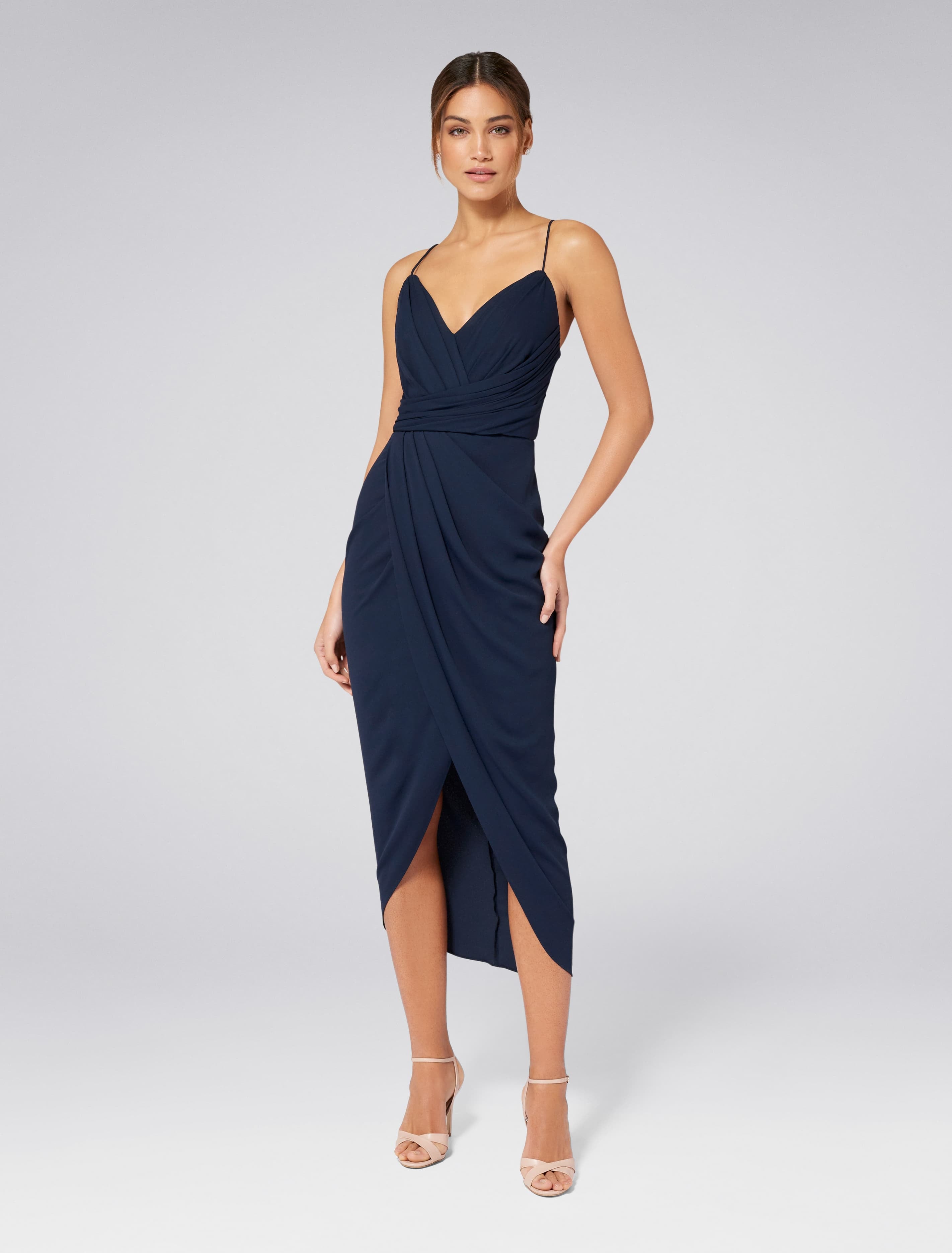 Charlotte Drape Maxi Dress - Women's Fashion | Forever New