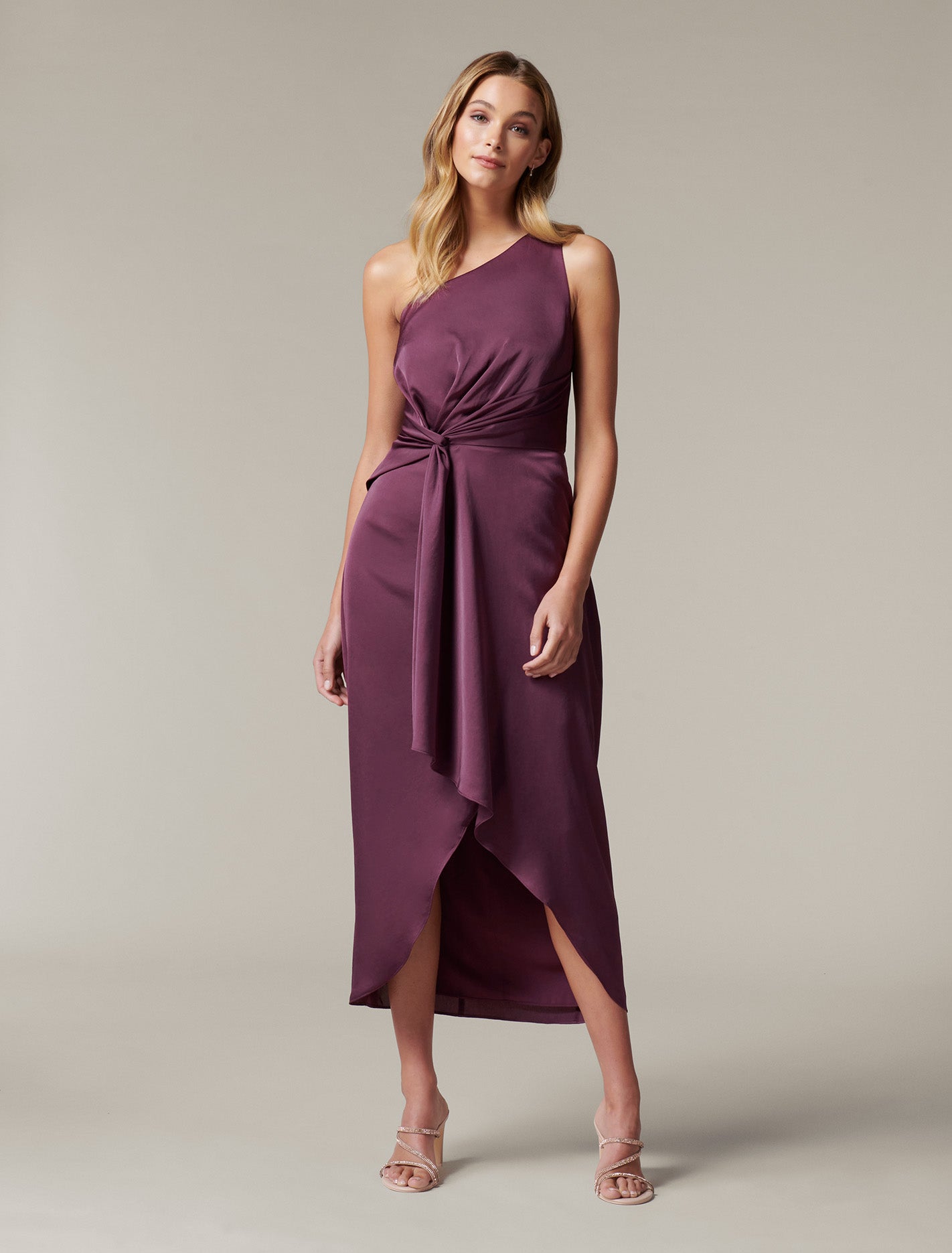 Haidee One Shoulder Midi Dress - Women's Fashion | Forever New